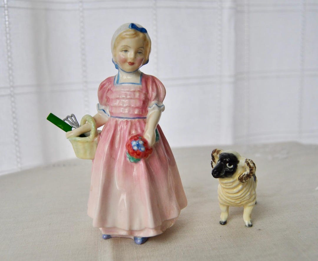 Mary Had A Little Ram: Vintage Royal Doulton "valerie" Figurine ...