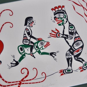 George Hunt Jr. /"sea Kingdom"/limited Edition Serigraph Hand Signed by ...