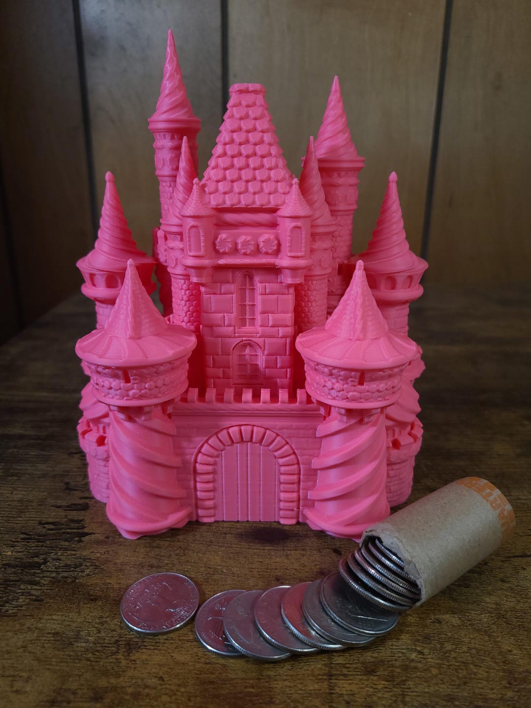Dandy Candy Castle Coin Bank | 3D Printed "piggy Bank" | Fate's End - Etsy
