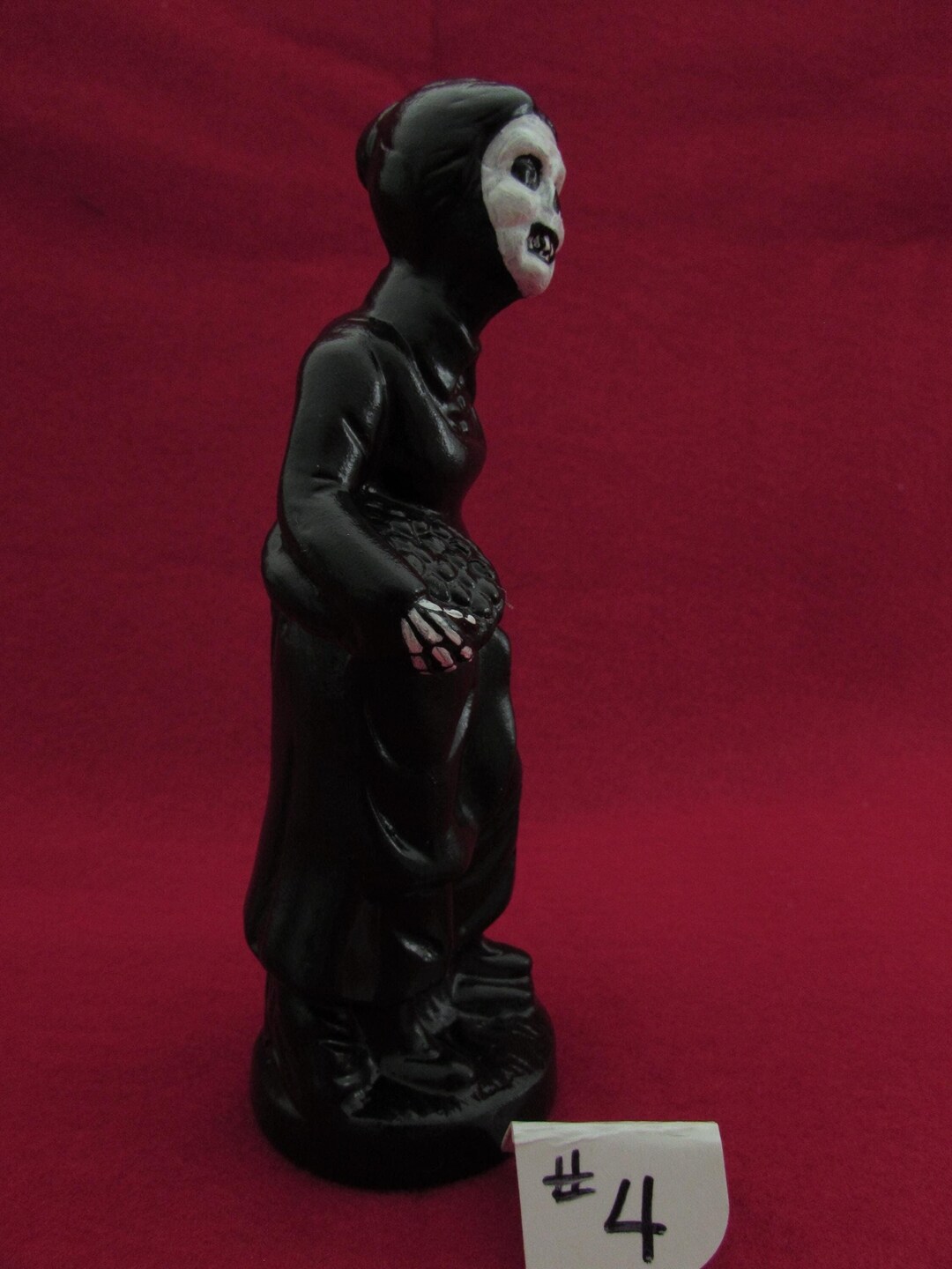 04 Altered Art Scary Skeleton Figurine Upcycled Figurine - Etsy