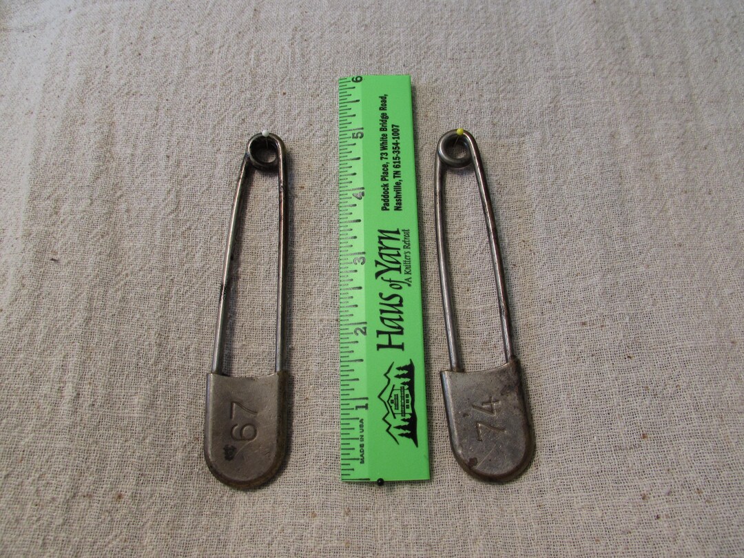Vintage Laundry Pins Industrial Safety Pins Locker Pins - Etsy