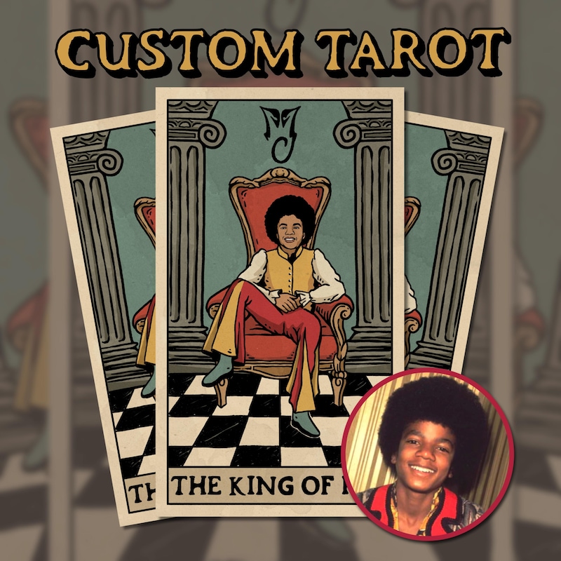 Vintage Tarot Framed Art - Etsy