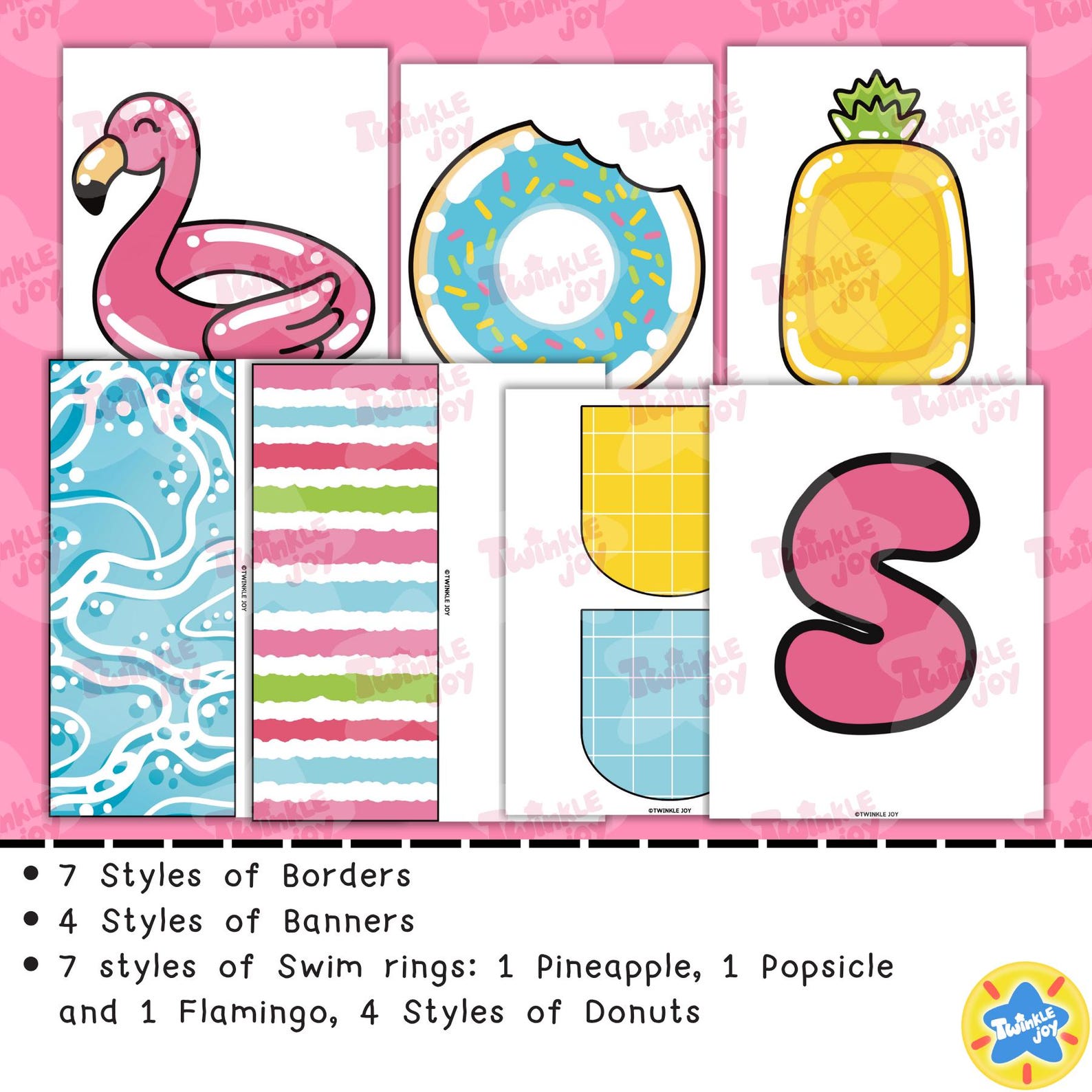 Floating Into Summer Bulletin Board Kit: Summer Classroom Decor - Etsy
