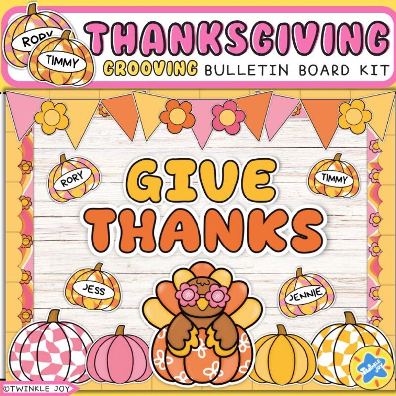 Turkey Bulletin Board - Etsy