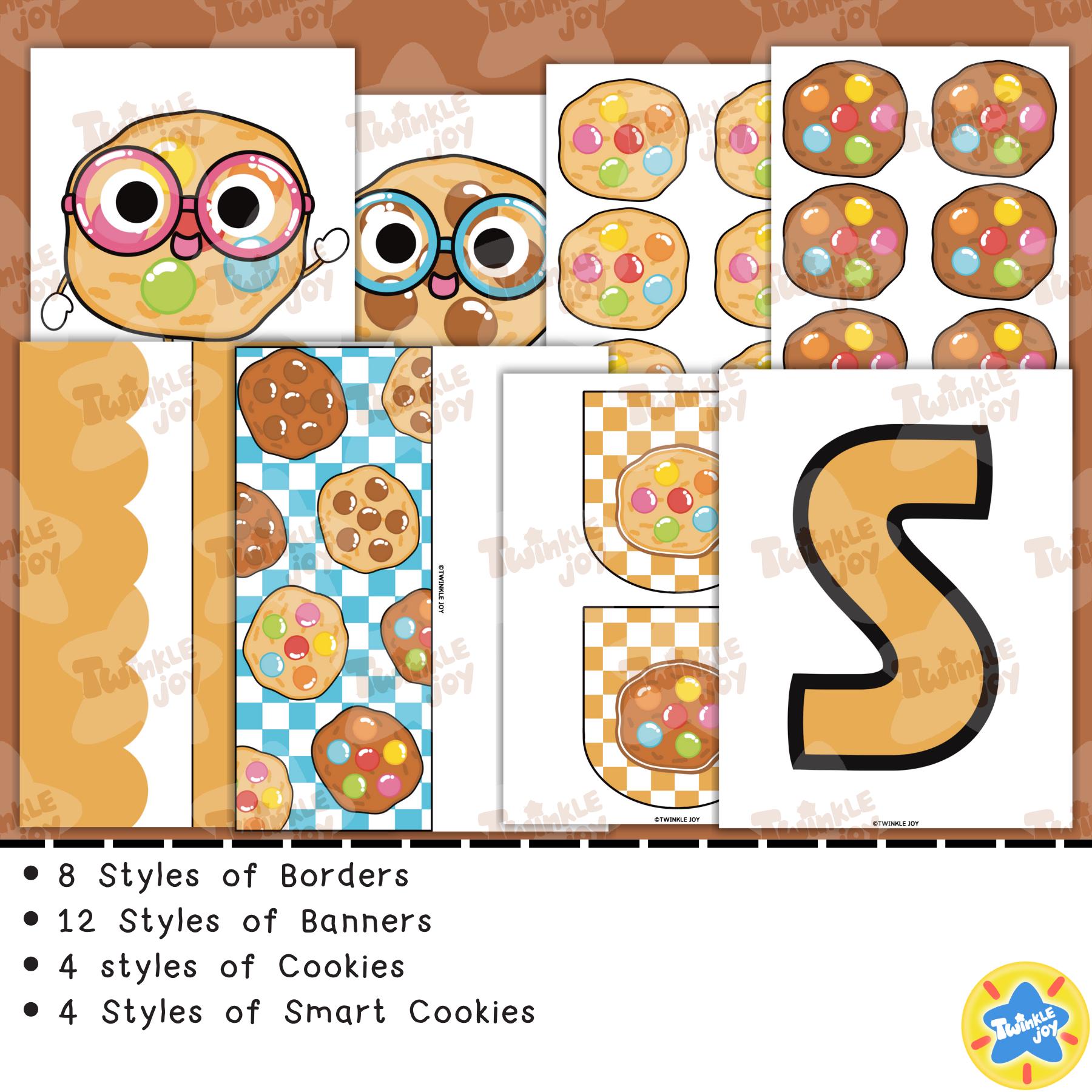 Smart Cookies Bulletin Board Kit: Back to School Classroom Decor - Etsy