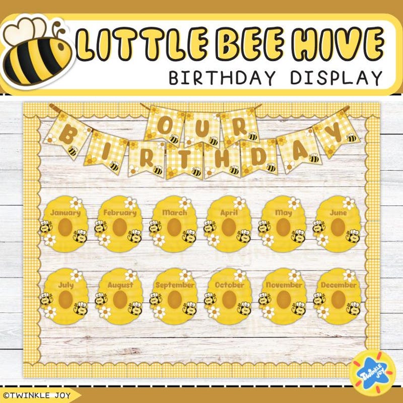 Classroom Birthday Chart - Etsy