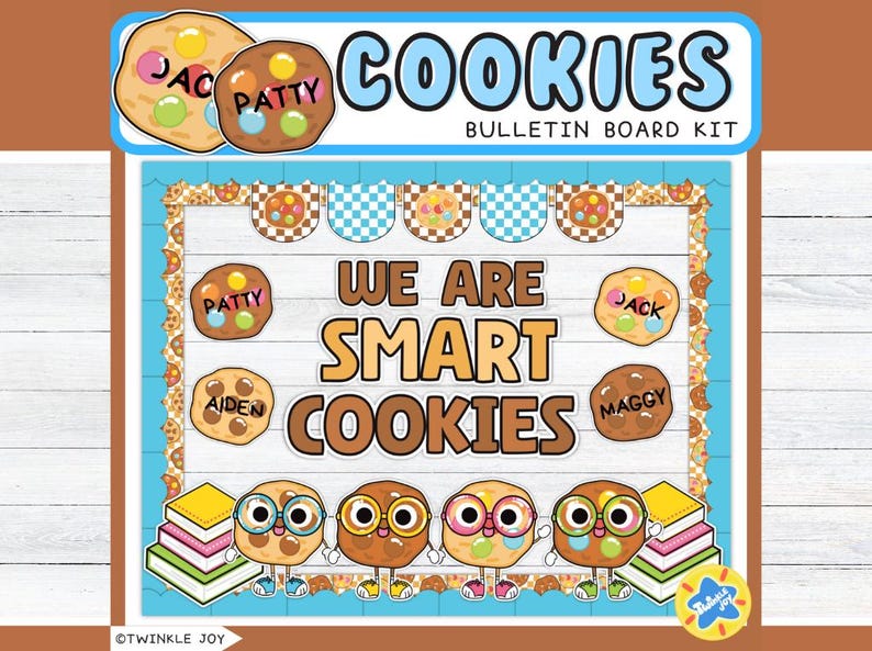 Smart Cookies Bulletin Board Kit: Back to School Classroom Decor - Etsy