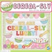 St. Patrick's Day Bulletin Board Kit: Cereal-sly Lucky Classroom Decor ...
