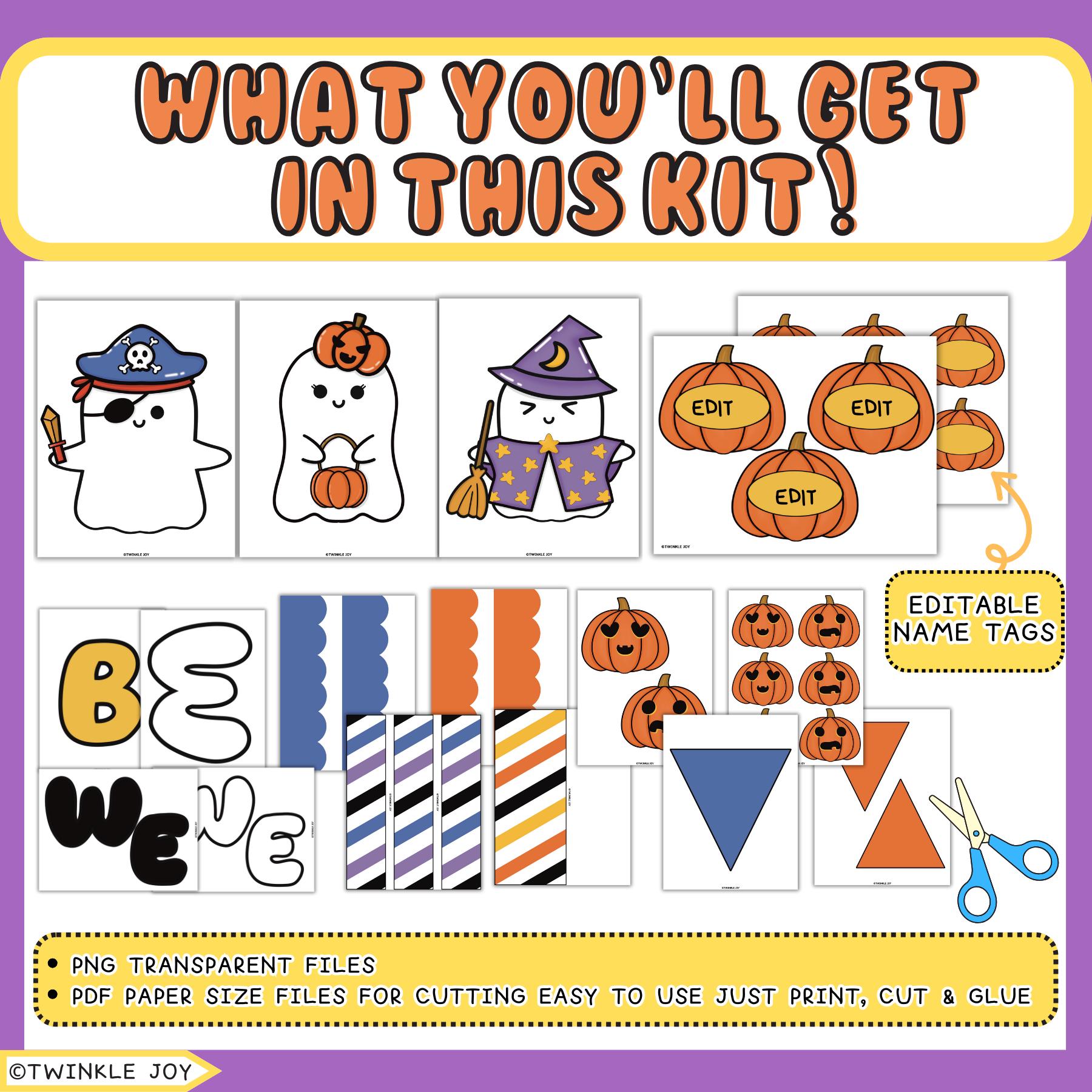 Boo Crew, Halloween Bulletin Board | October Bulletin Board | Classroom ...