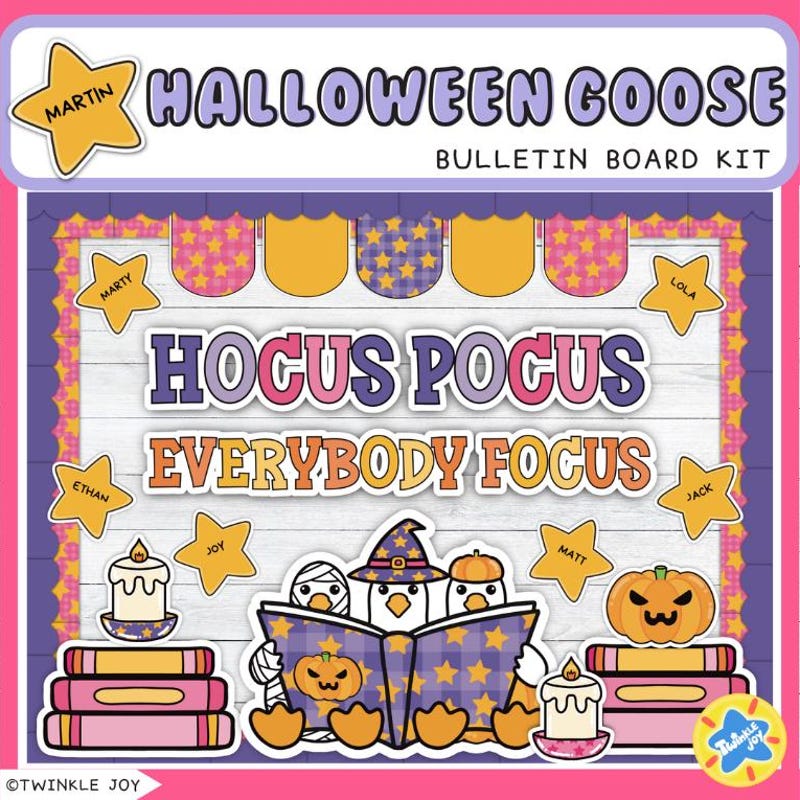 Hocus Pocu Bulletin Board - Etsy