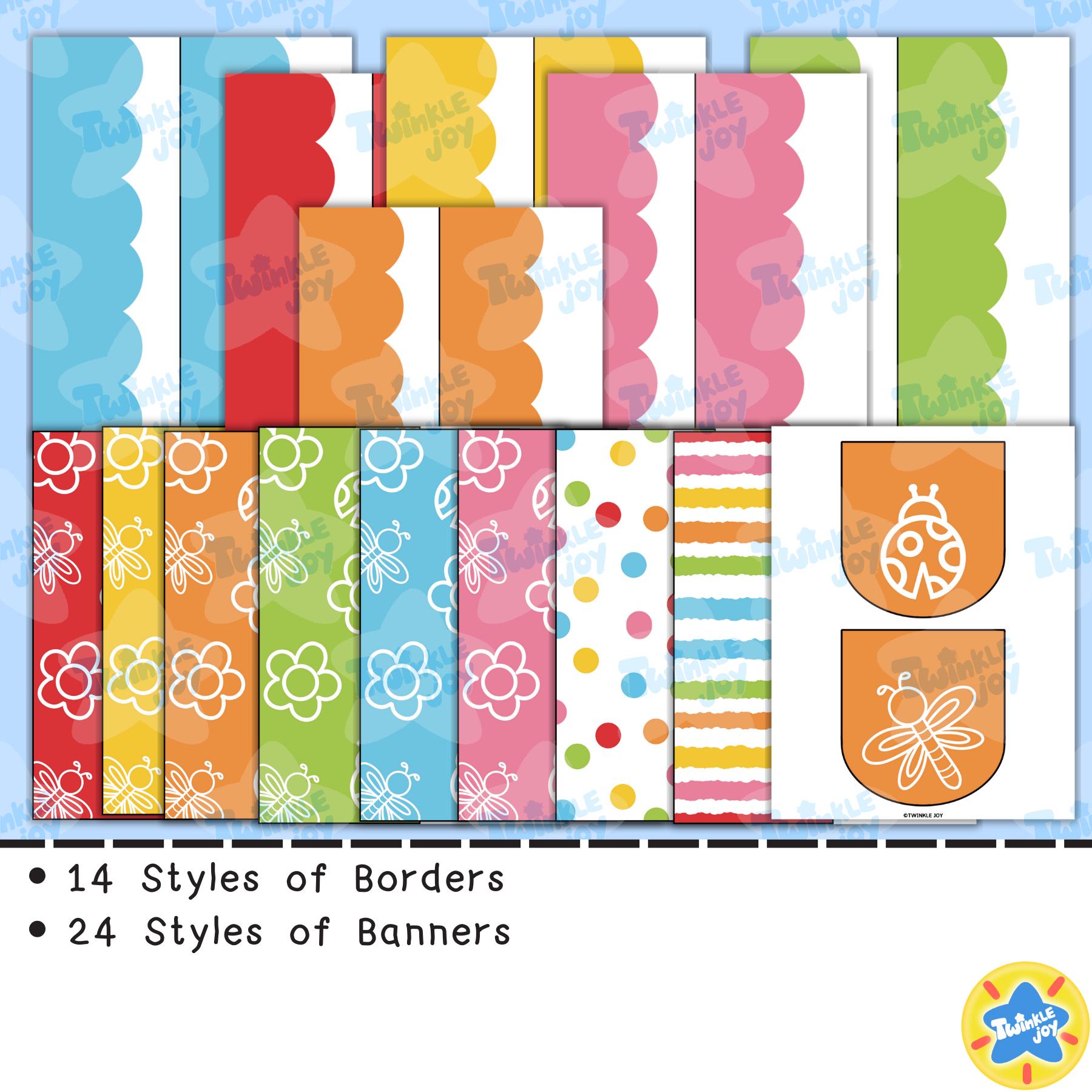 Buggy About Learning, Spring Bulletin Board Kit | April Bulletin Board ...