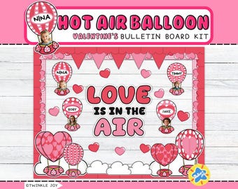 Love is in the Air, Valentine's Day Bulletin Board Kit | February ...