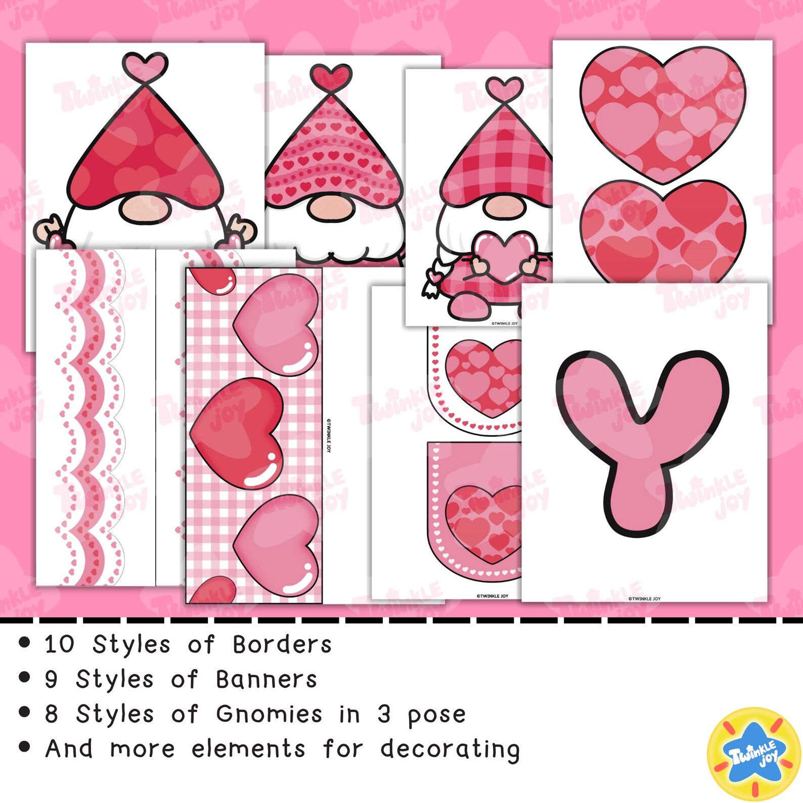 Gnome One Like You, Valentine's Day Bulletin Board Kit | February ...