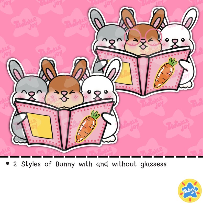 Spring Reading Bulletin Board Kit: Bunny Classroom Decor - Etsy