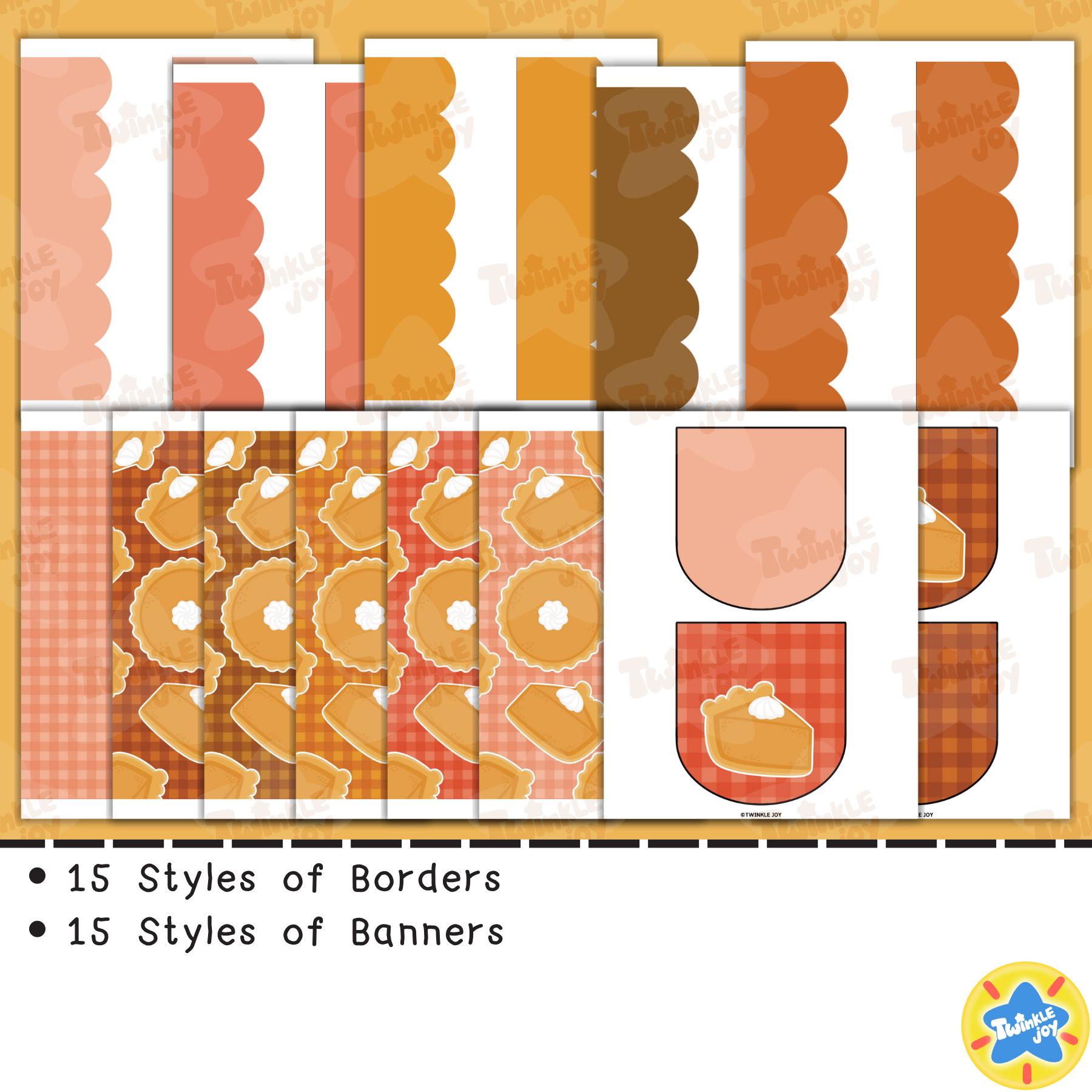 Thankful Cutie Pies, Sweet as Pie!, Thanksgiving and Fall Bulletin ...