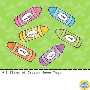 Crayon Bulletin Board Kit: Back to School Classroom Decor - Etsy