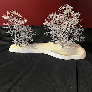Winter Tree Sculpture: Grouping. Handmade, Numbered and Signed by the ...