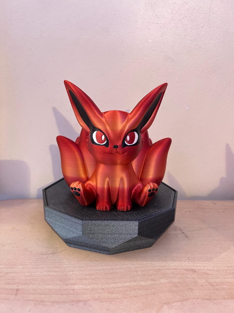 Chibi Kurama Nine Tails From Naruto - Etsy