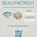 Beach Wifi Sign Printable Airbnb Welcome Sign Coastal Vacation Rental ...