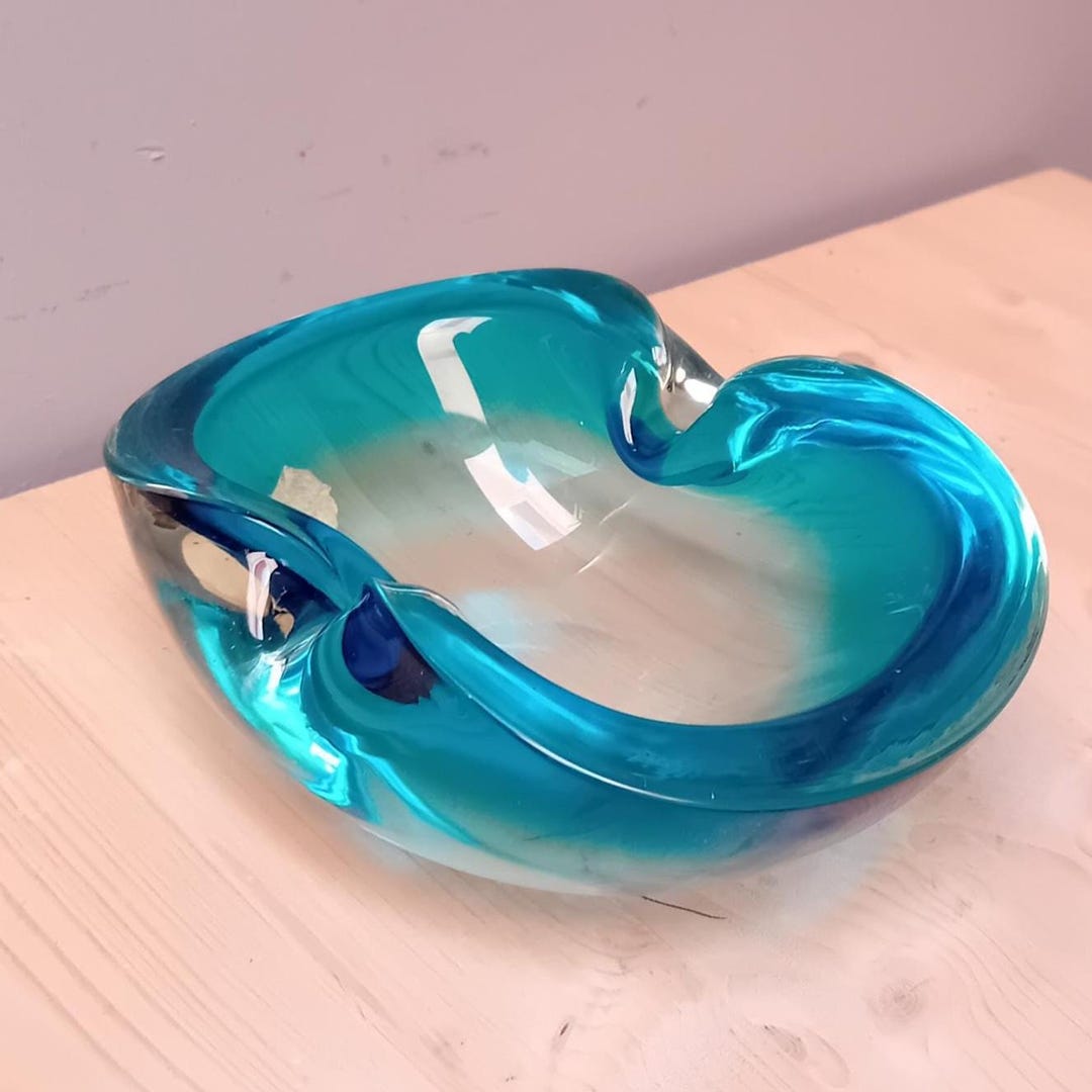 VAL ST-LAMBERT - Magnificent Val Saint-lambert Crystal Trinket Bowl ...