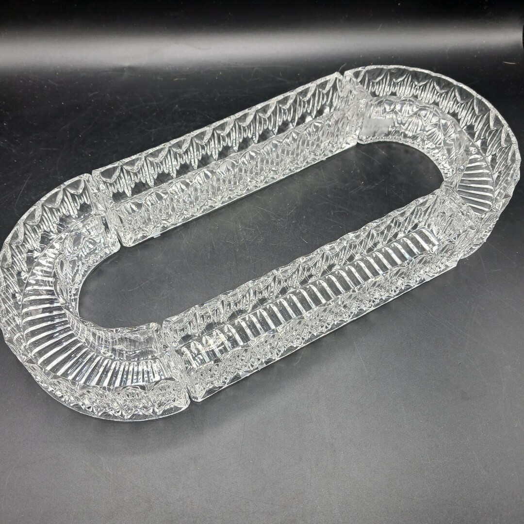 Crystal River - Crystal Table Runner - 1935 France - Etsy