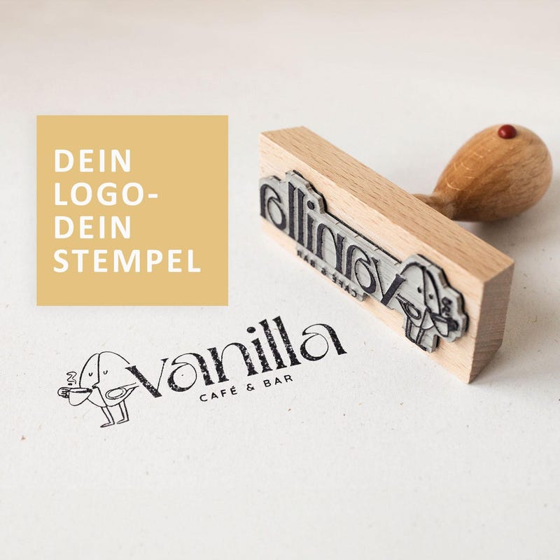 Individueller handmade stempel - Etsy.de