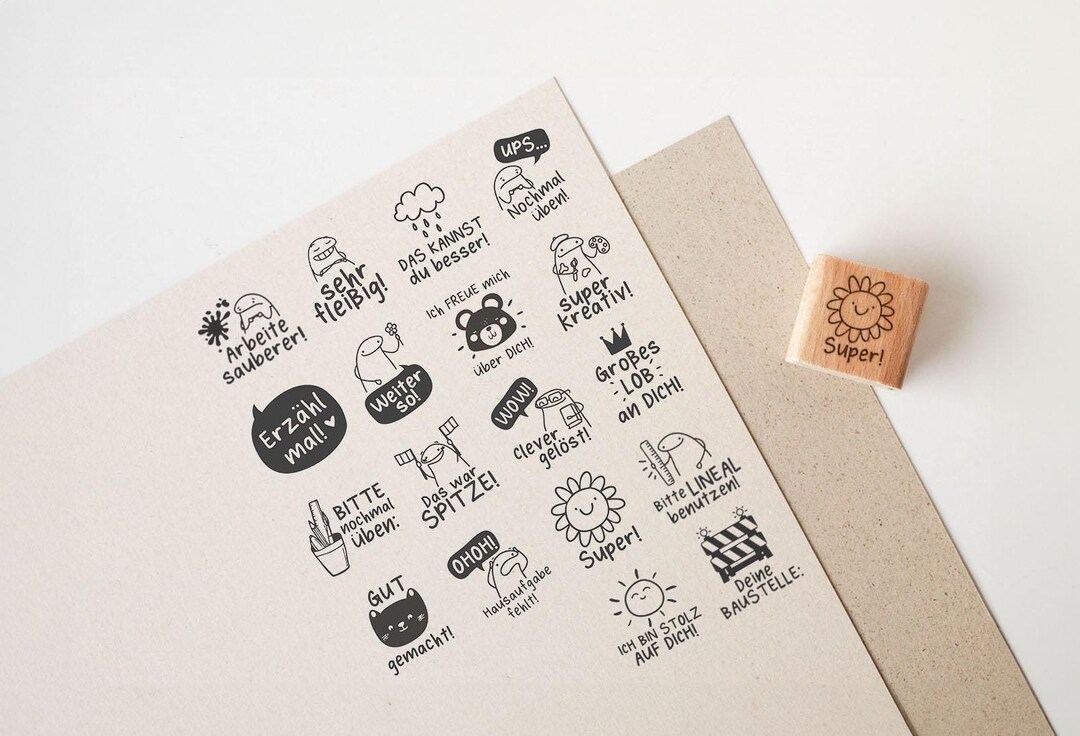 Teacher Stamp, Motivational Stamp, School Stamp Set, Reward Stamp ...