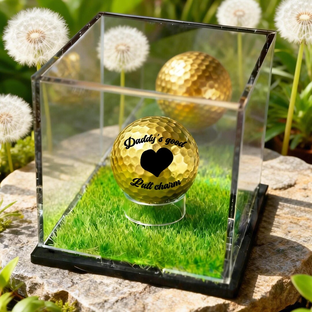 Daddy's Good Putt Charm,custom Golf Putt Gift,personalized Putt Luck ...