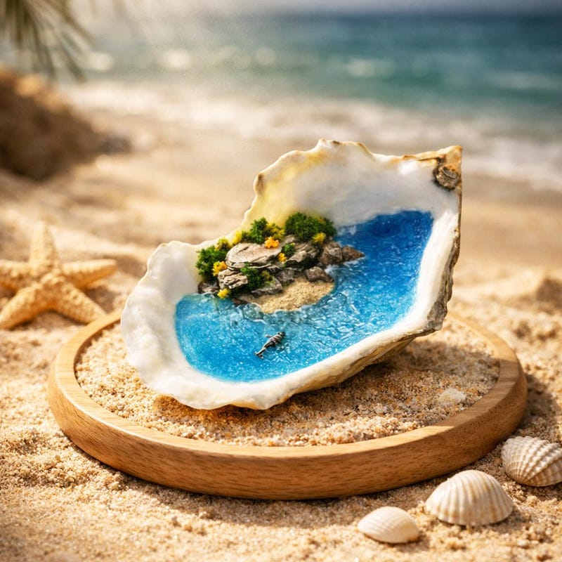 Tiny Island Diorama - Etsy