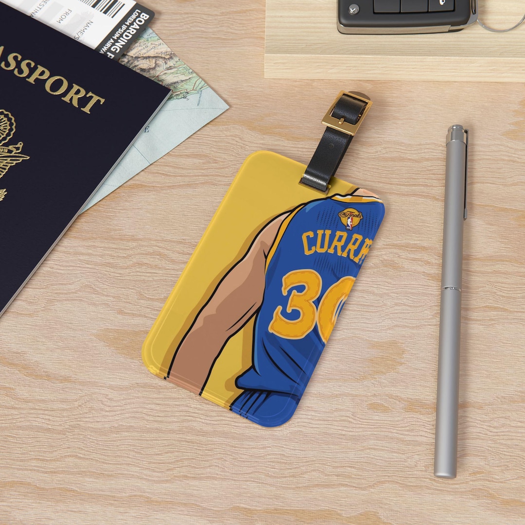NBA Luggage Tag: New York Knicks or Stephen Curry Warriors - Acrylic ...