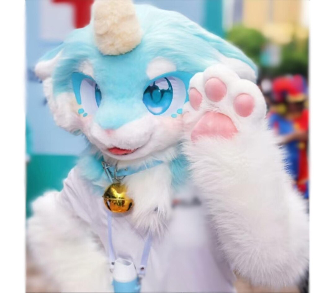 Furry Suit Half-length Suit Body, Furry Pre-made Faux Fur, Furry ...
