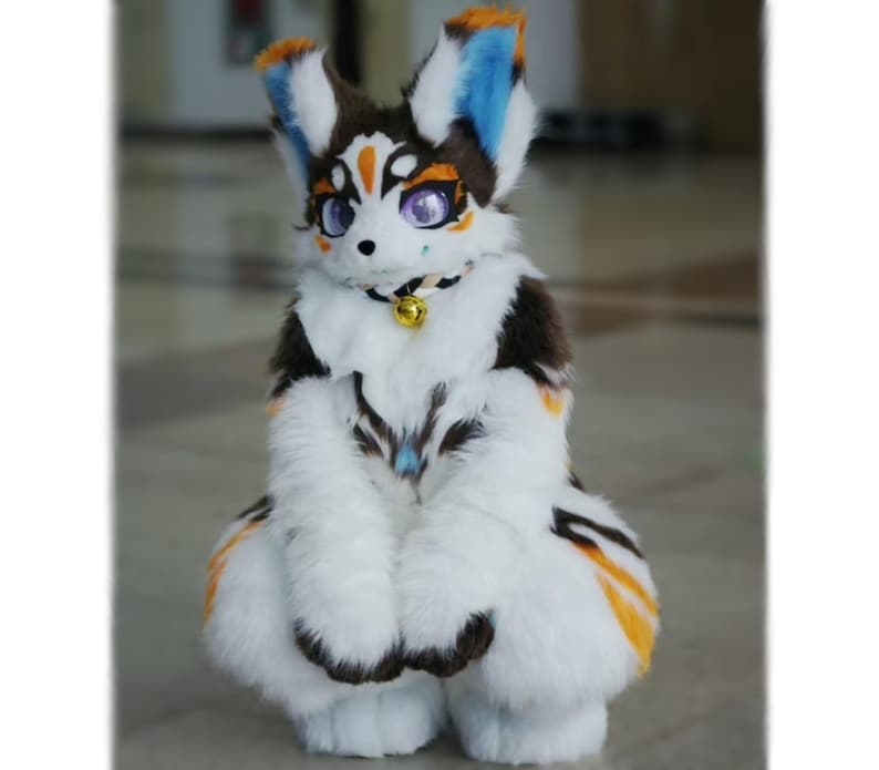 Furry Suit Full Body, Furry Pre-made Faux Fur, Furry Cosplay, Handmade ...