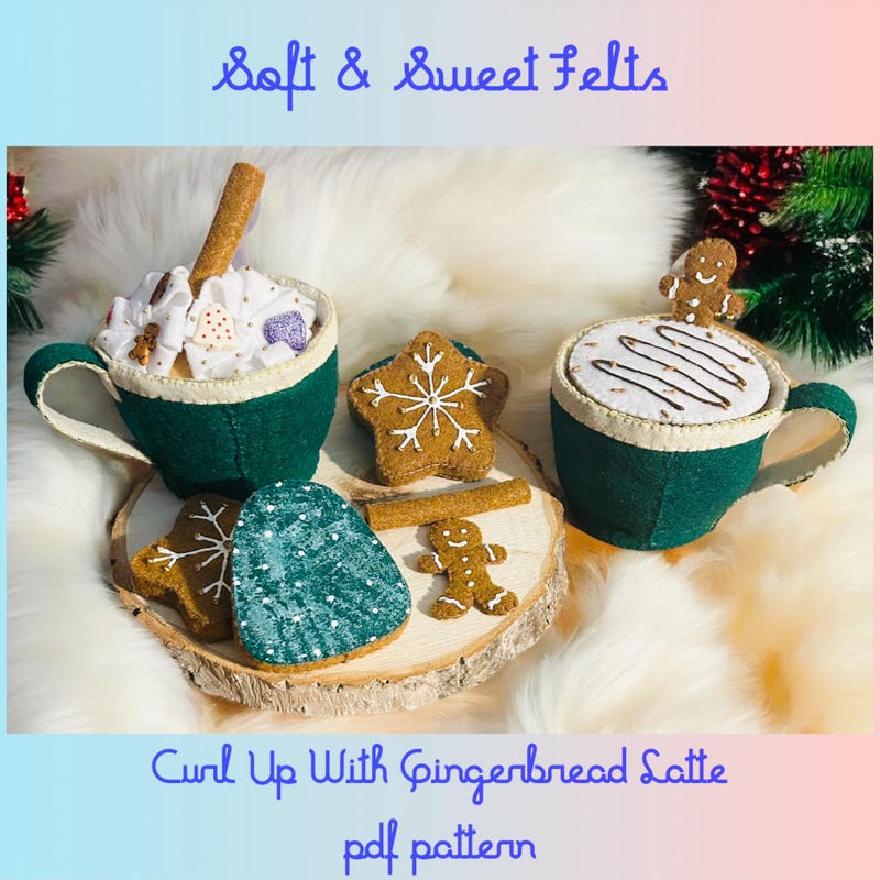 Felt Food Pattern Pdf - Etsy