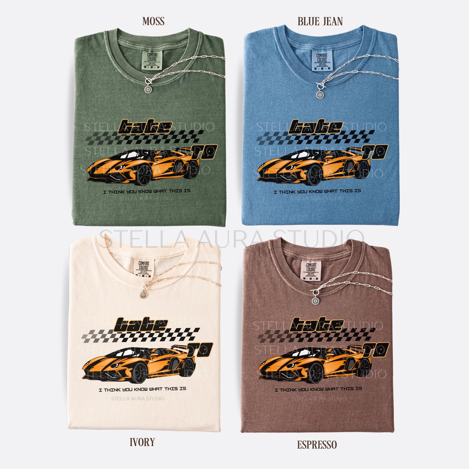 Tate Mcrae Shirt | T8 Sports Car Graphic Tee | Tate Mcrae Merch ...