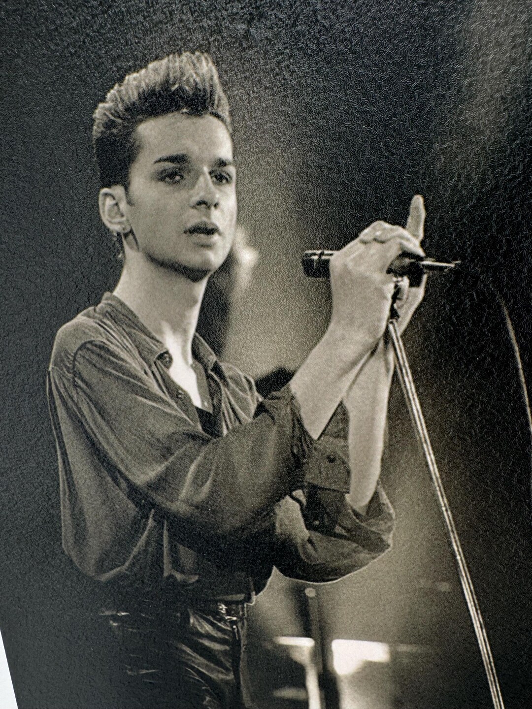 Depeche Mode Dave Gahan Painting/photo on Premium Matt Aluminum Sheet ...