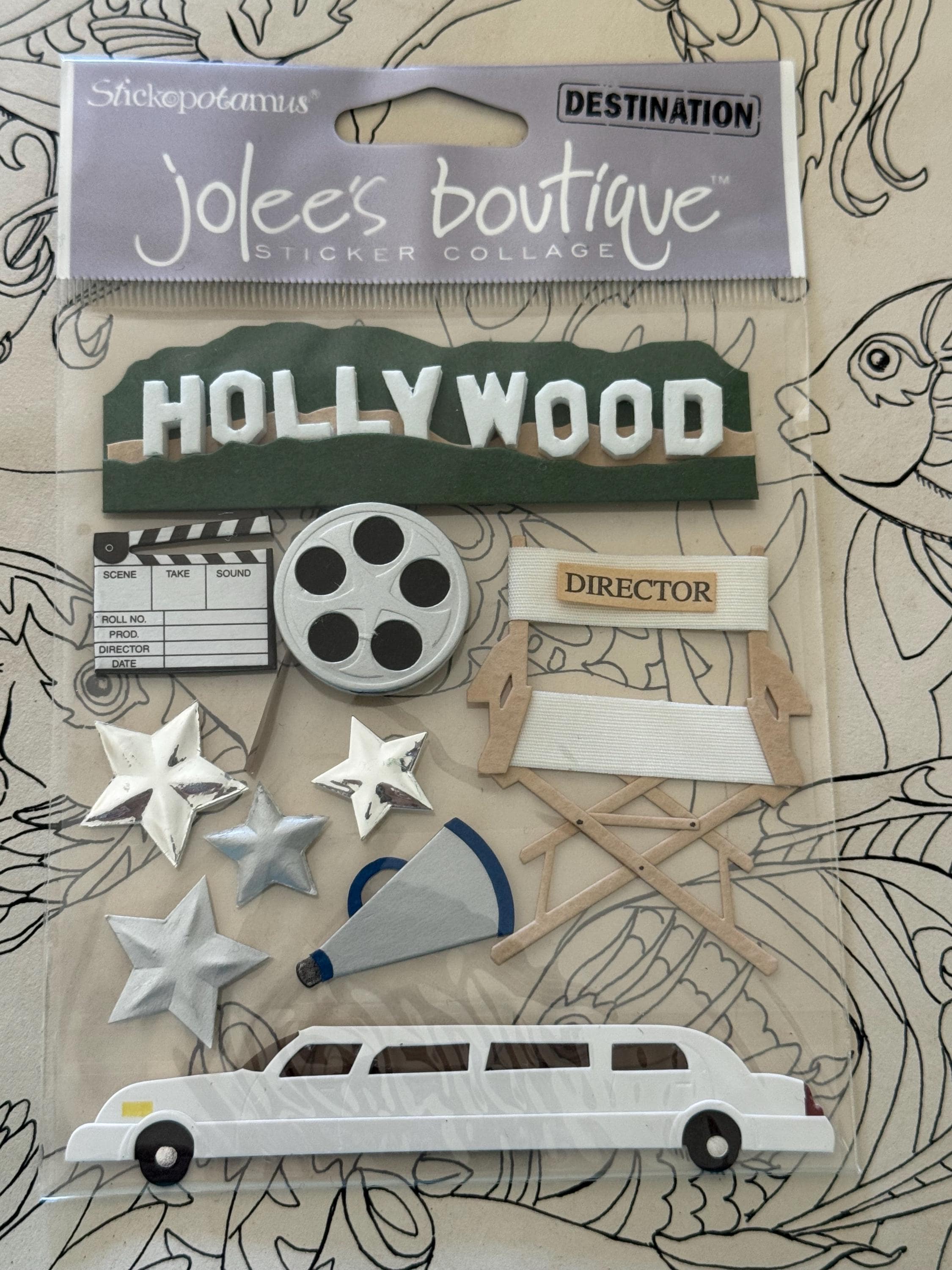 Jolee's Boutique Sticker Collage, Scrapbooking, Journals, Card Making ...