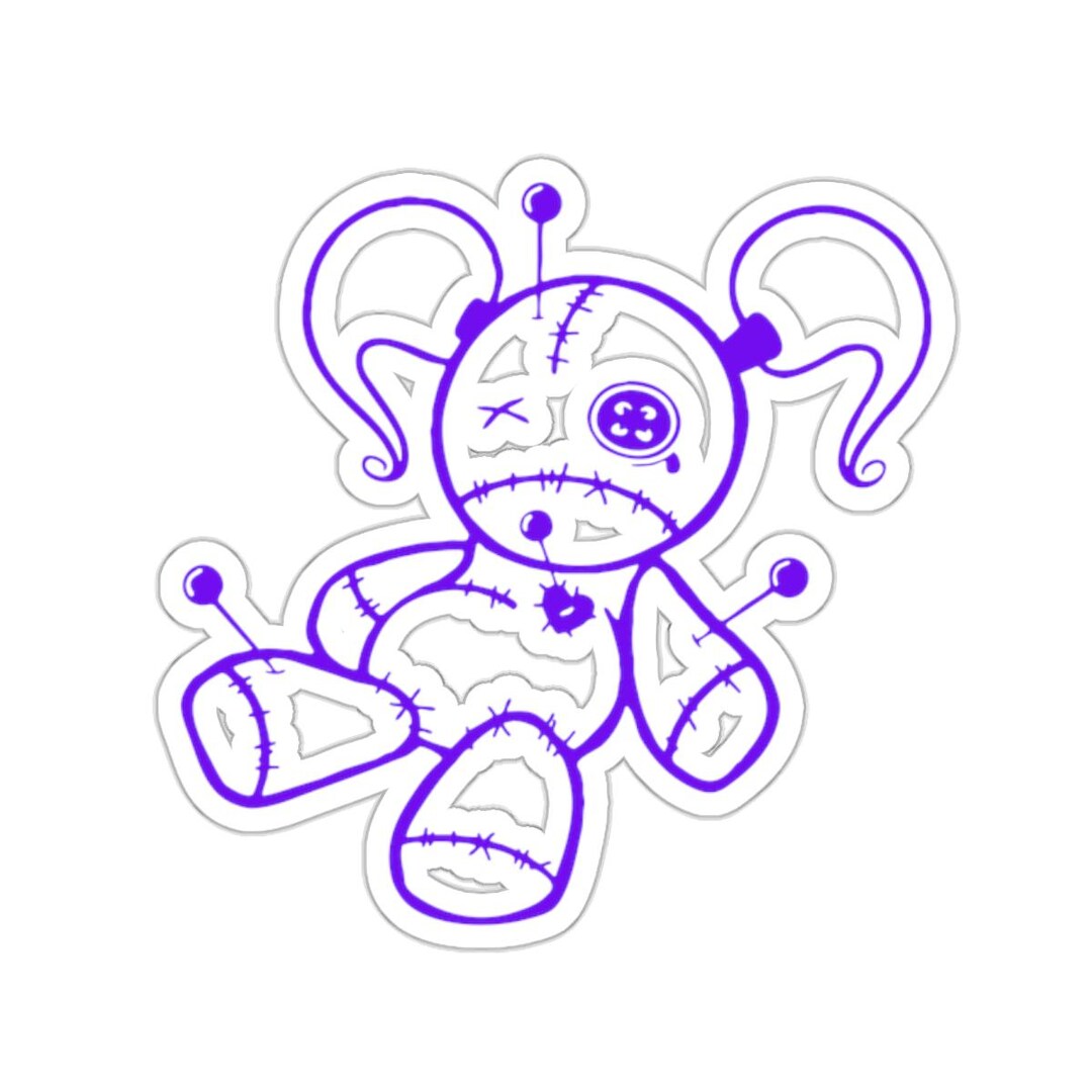 Voodoo Girl Decal - Etsy