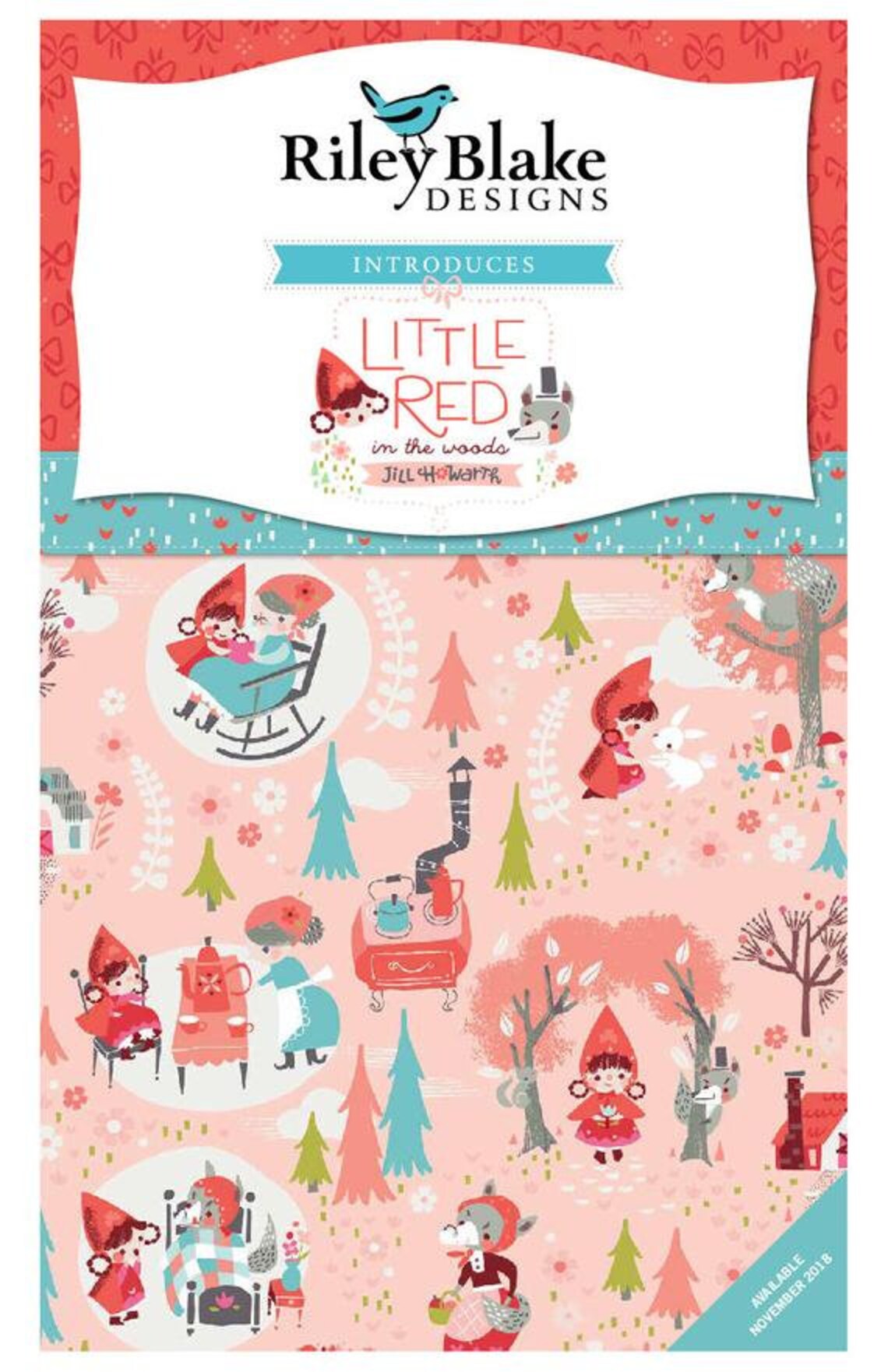 Little Red Riding Hood Riley Blake LITTLE RED in the Woods | Etsy