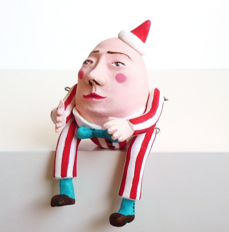 Humpty Dumpty doll miniature | Etsy