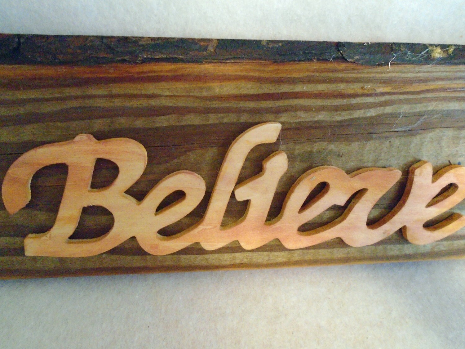 Rustic Wooden Believe Sign, Believe Wood Sign - Etsy