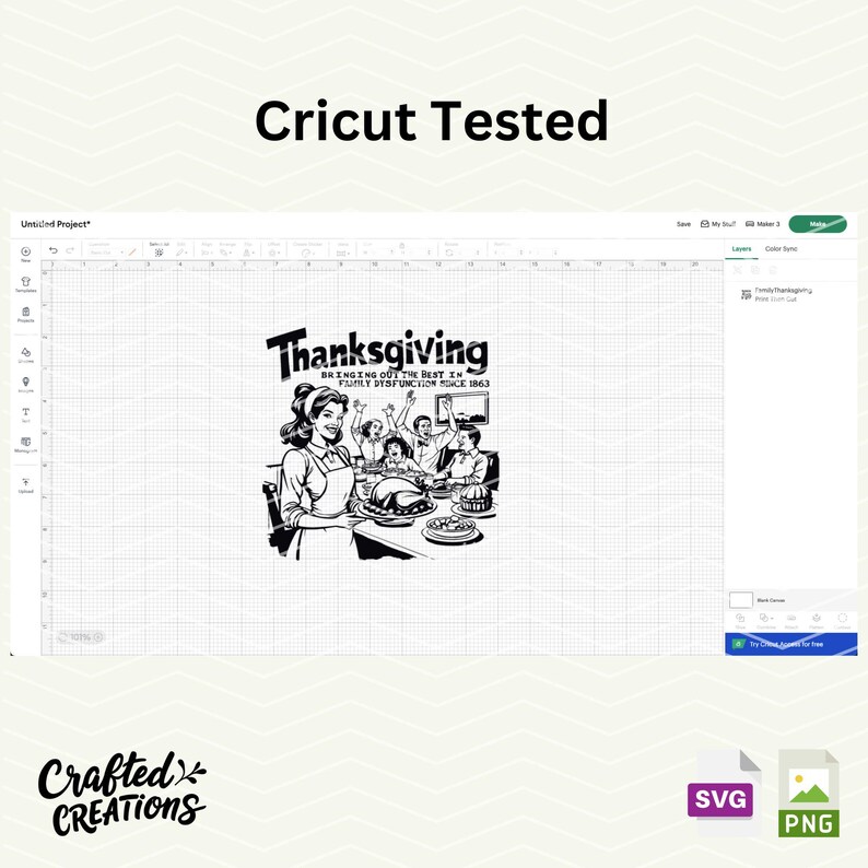 Thanksgiving Dysfunctional Family SVG PNG, Bringing Out the Best in ...