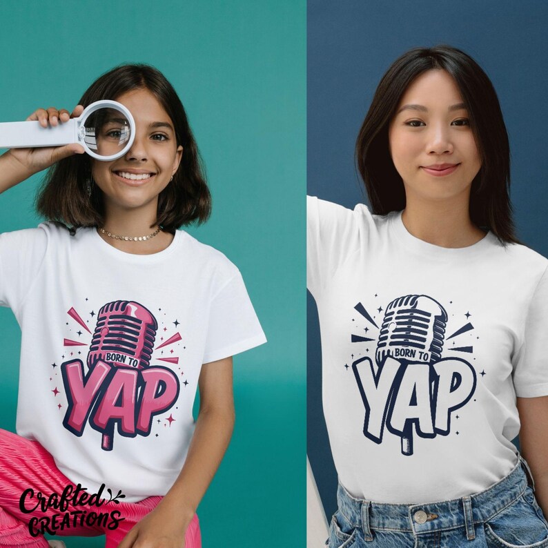 Born to Yap SVG PNG Files: Funny Sarcastic Design (digital Files) - Etsy