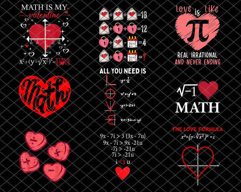 Math Teacher Valentine Png, Funny Teacher Valentine Png, Teacher Life ...