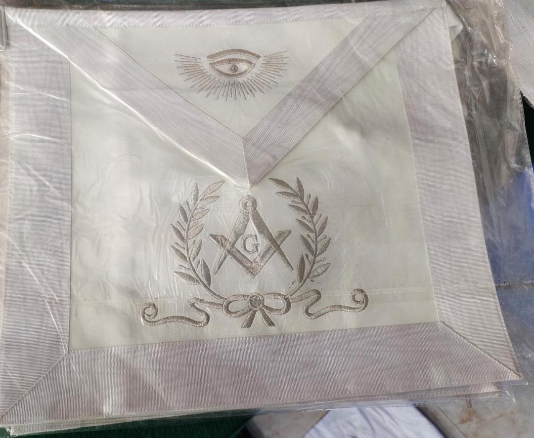 Master Mason Mark Degree Masonic Apron – Durable, Comfortable & Elegant ...