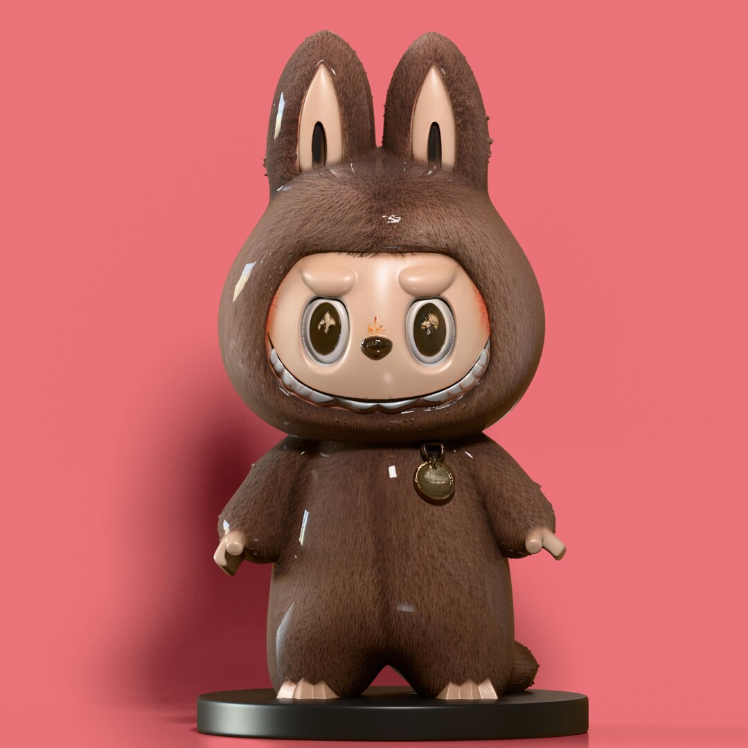 Buy Labubu Fan Art 3d Model STL Files Online in India - Etsy