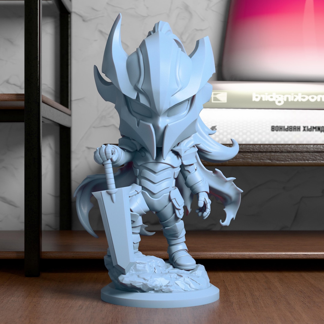 Igris Chibi Solo Leveling Fan Art STL Files - Etsy