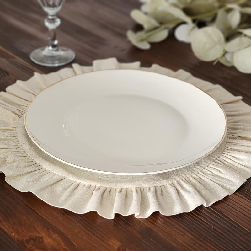 Ruffled Placemats - Etsy