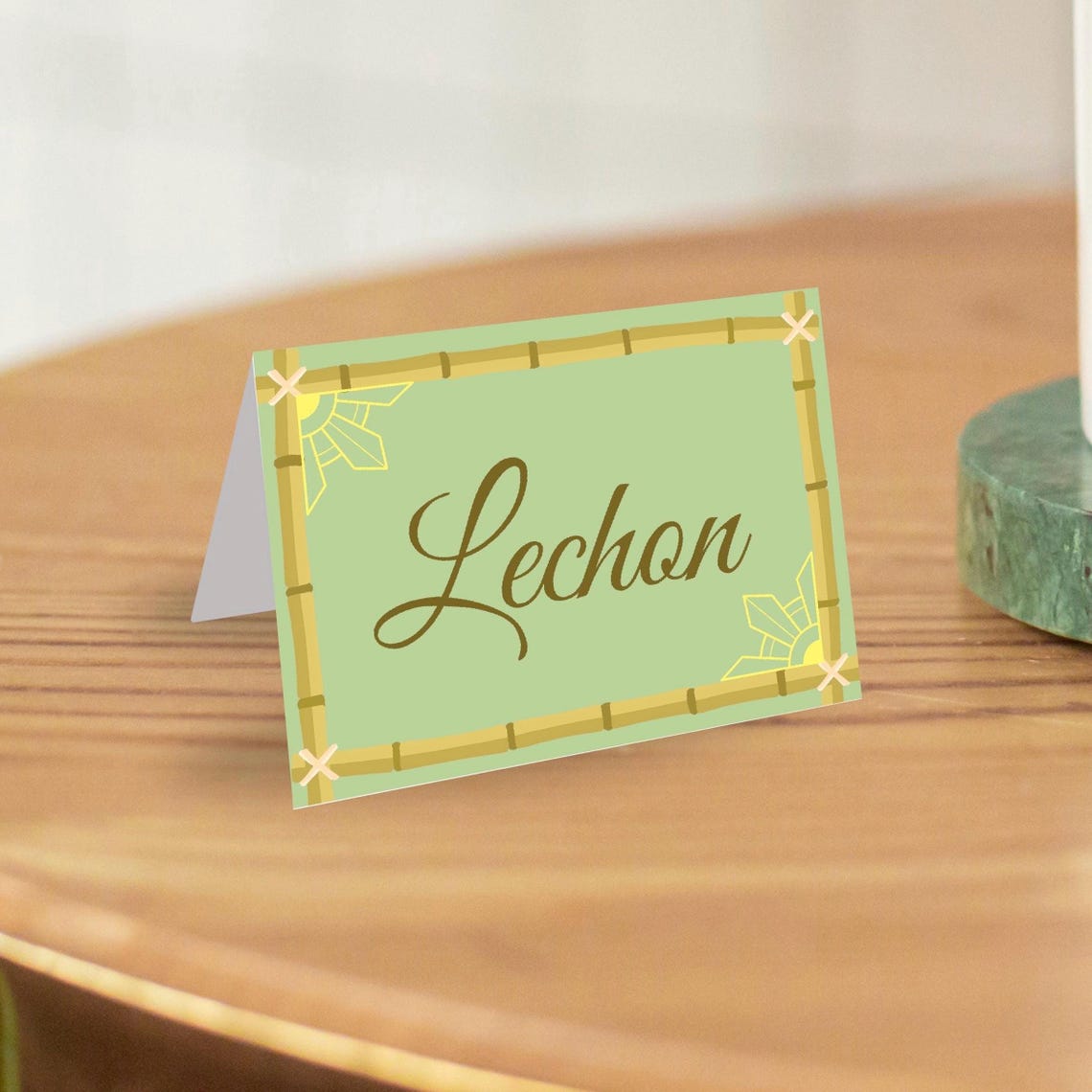 Editable Filipino Food Label , Filipino Party Label, Filipino Buffet ...