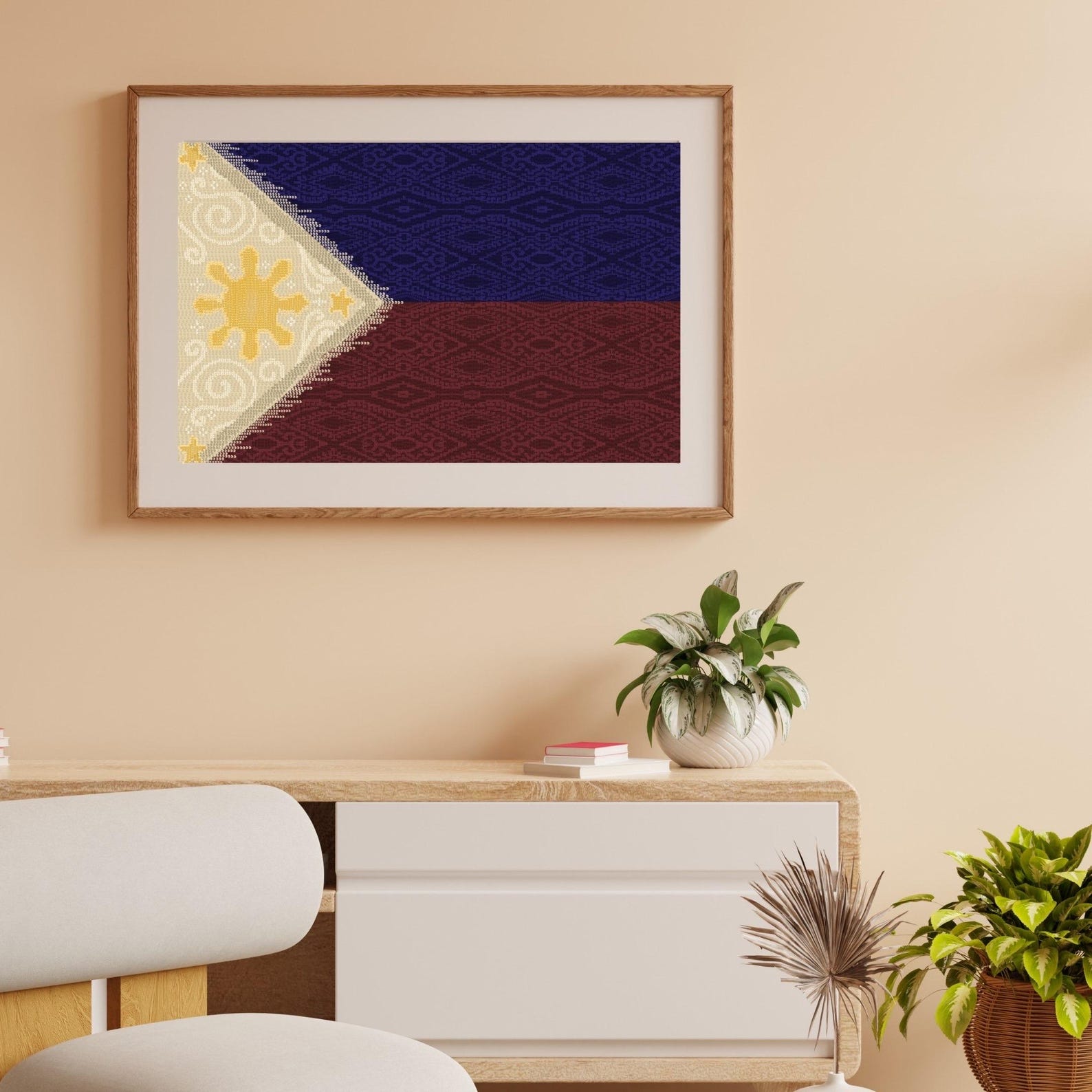 Philippines National Flag Philippines Flag Flag Filipino Wall Art ...
