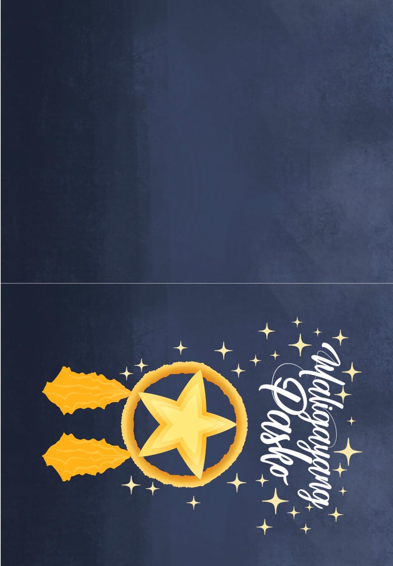 Maligayang Pasko Printable,tagalog,parol Christmas Card, Filipino ...